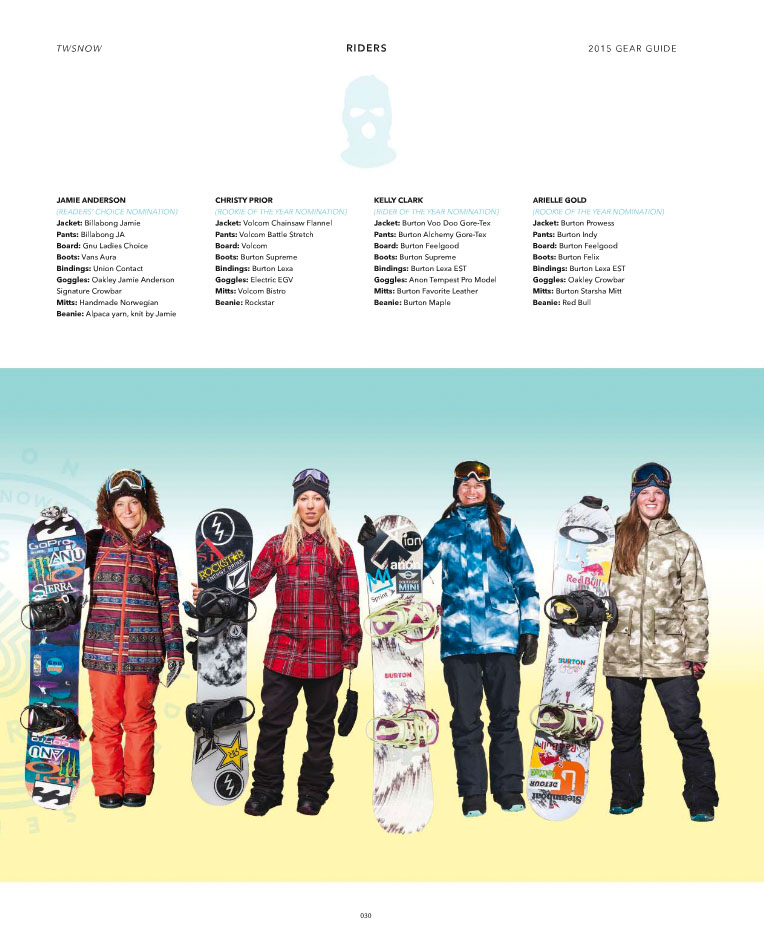 Transworld SNOWBOARDING Gear Guide 2014 – Mervin Manufacturing