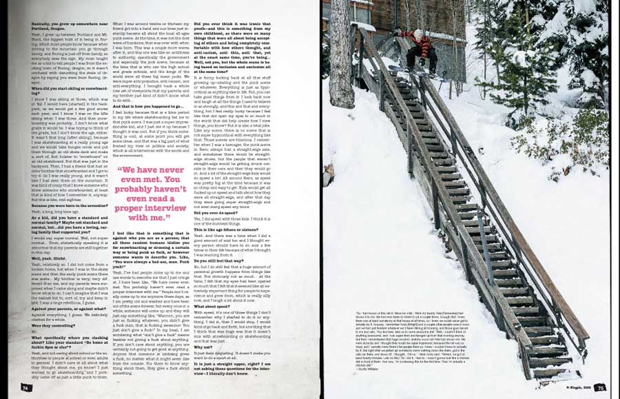 Snowboarder – Guest Editor Edition ’14 – A.Smith & B.Fox – Mervin ...