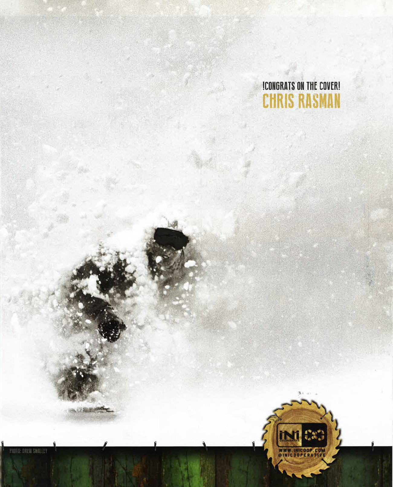 Chris Rasman on the Cover of Snowboard Mag 11.3: The Primitive Issue ...