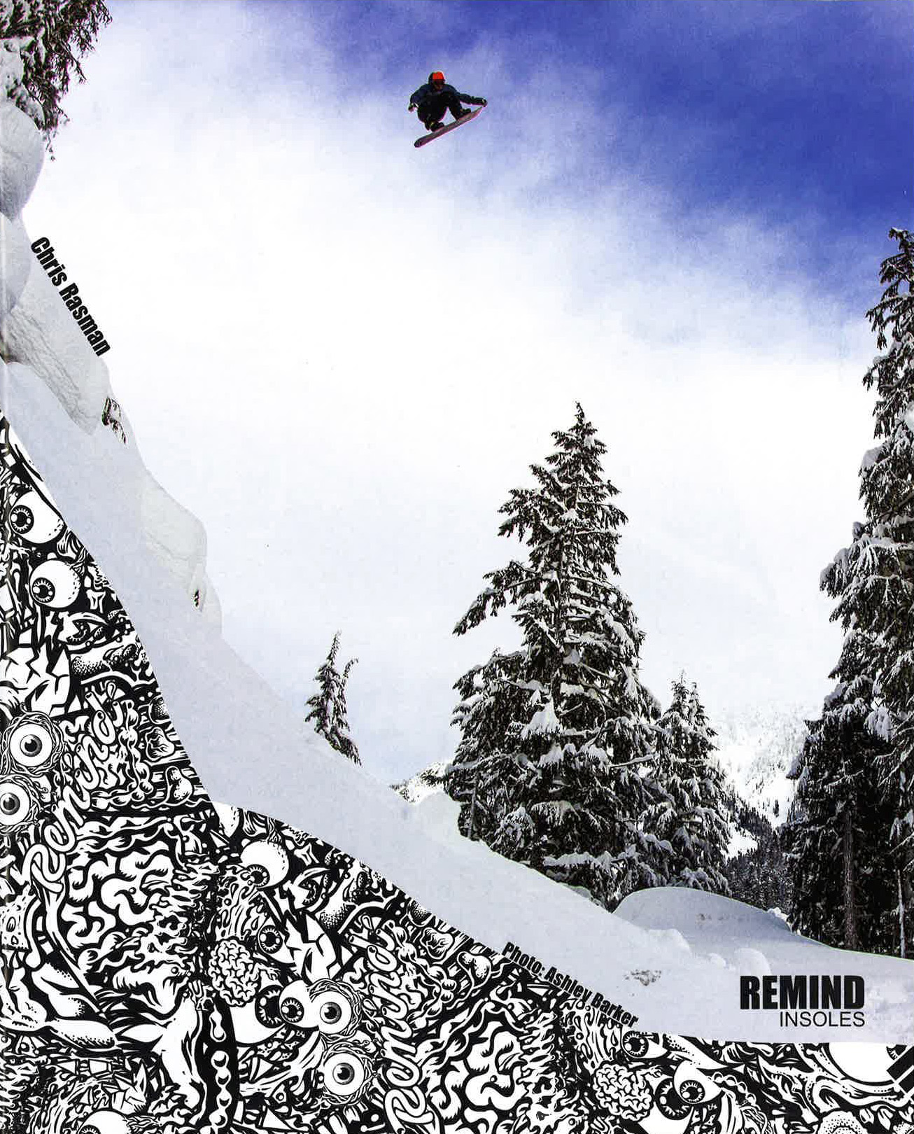 Chris Rasman on the Cover of Snowboard Mag 11.3: The Primitive Issue ...